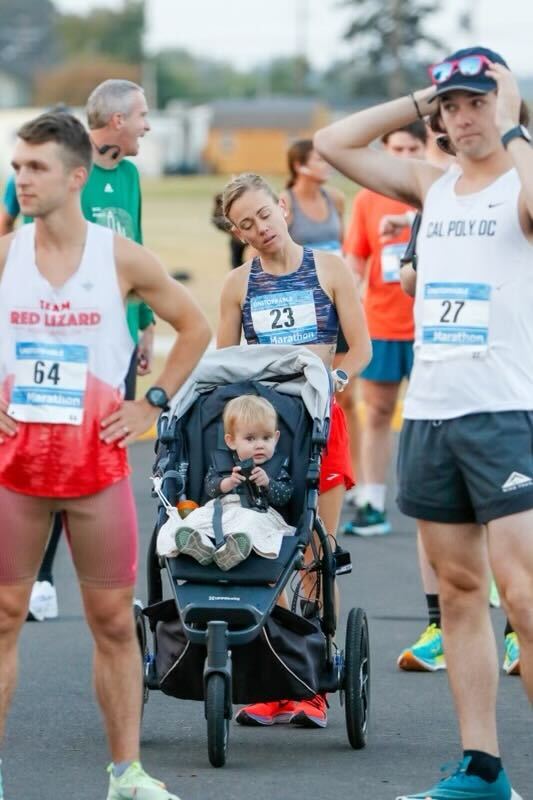 Single Mom Breaks Marathon Stroller Record
