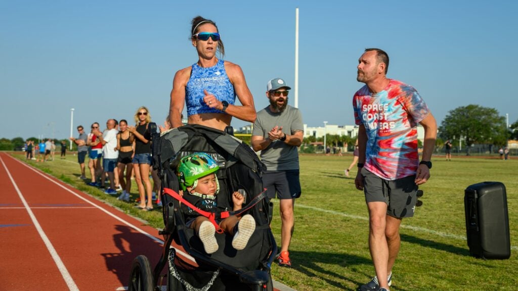 How Kaitlin Donner Broke The One-Mile Stroller Run World Record