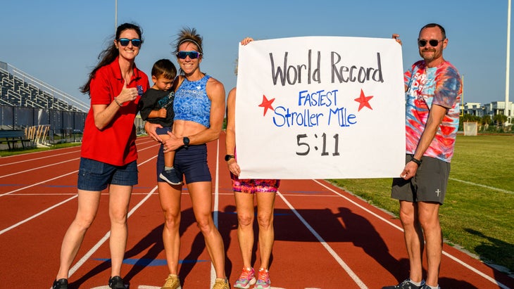 How Kaitlin Donner Broke The One-Mile Stroller Run World Record
