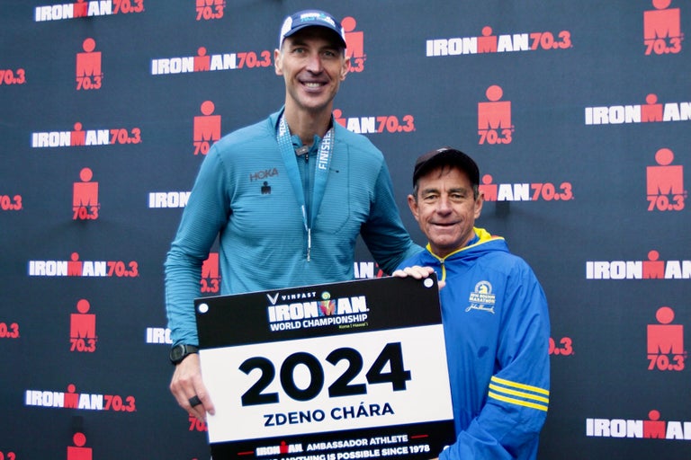 Retired hockey star Zdeno Chára is now an endurance athlete