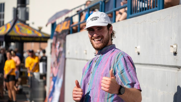 The Man Who Ran 456 Miles to the Beer Mile World Classic