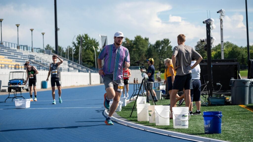 The Man Who Ran 456 Miles to the Beer Mile World Classic