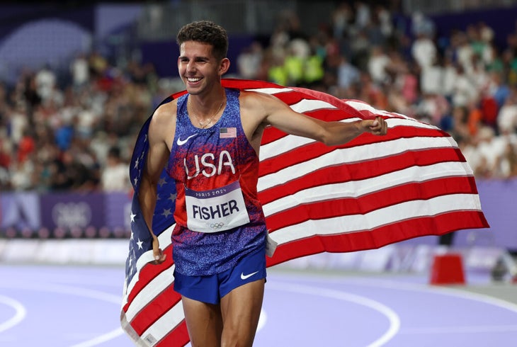 Grant Fisher earns bronze in the 10,000 at the Paris Olympics