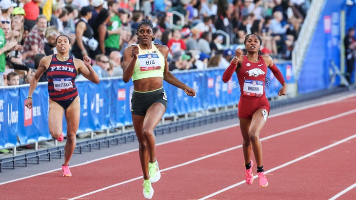 Despite Porta-Potty Mishap, Kendall Ellis is Wiser and Faster