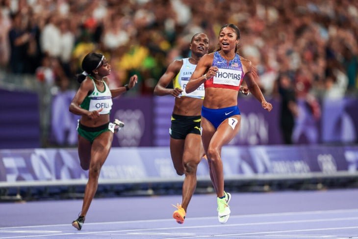 How Gabby Thomas Sealed Olympic Gold in the 200 Meters