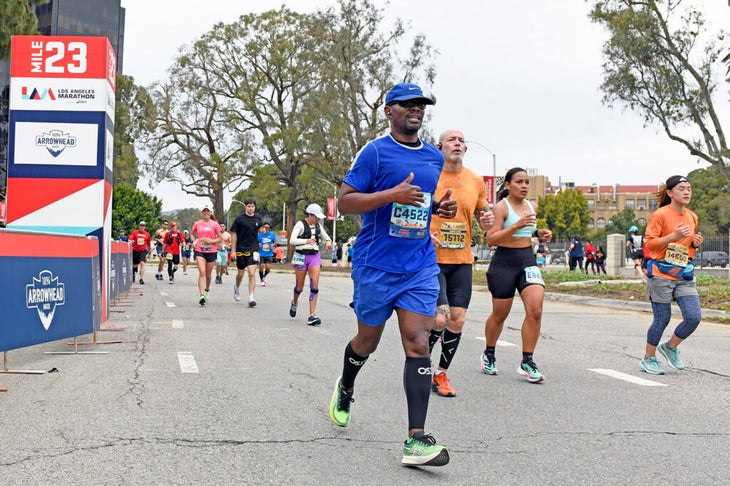 How far should your long runs be during a marathon buildup?