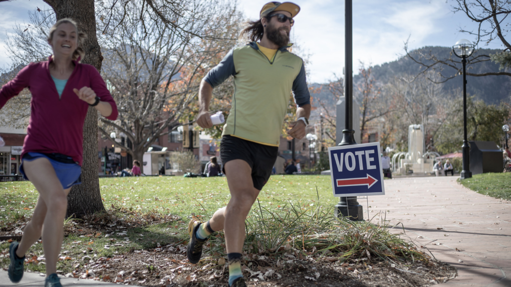 This Election, Let's Run to the Polls - RUN | Powered by Outside