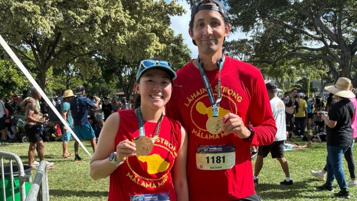 Maui Fires Survivor Runs New York City Marathon