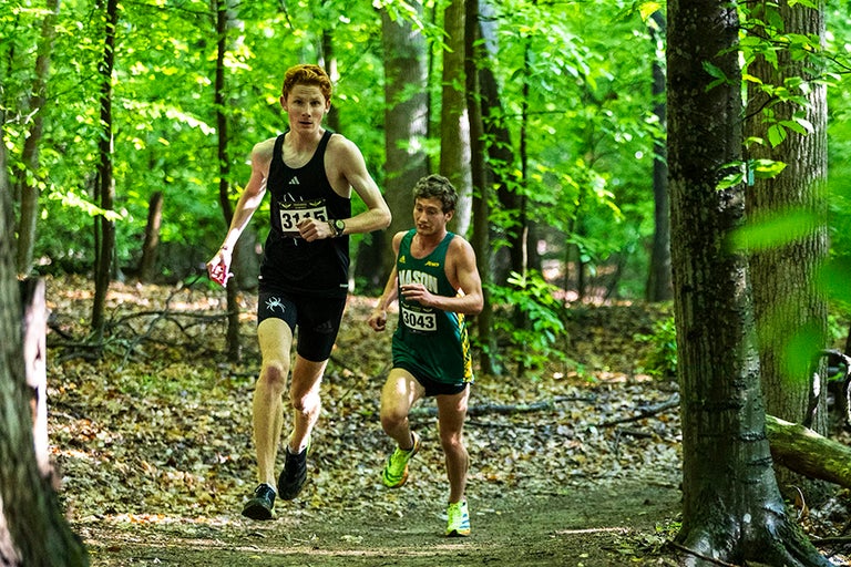 He fell 200 feet in a mountain running race and lived to tell the tale.