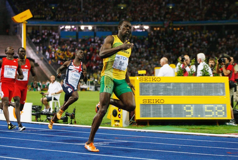 Can an a NFL Player Outrun an Olympic Champion Sprinter?