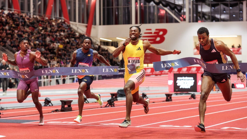 Can an a NFL Player Outrun an Olympic Champion Sprinter?