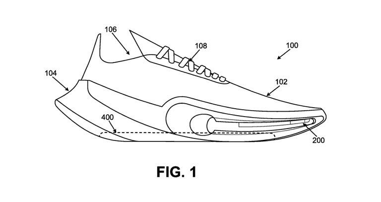 Nike Applies for Electronic Fluid Support Control Shoe Patent - RUN ...