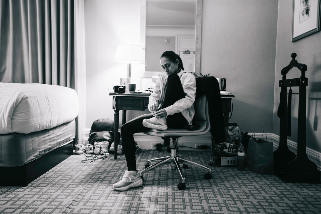 An Exclusive Look Inside Des Linden’s Final Boston Marathon